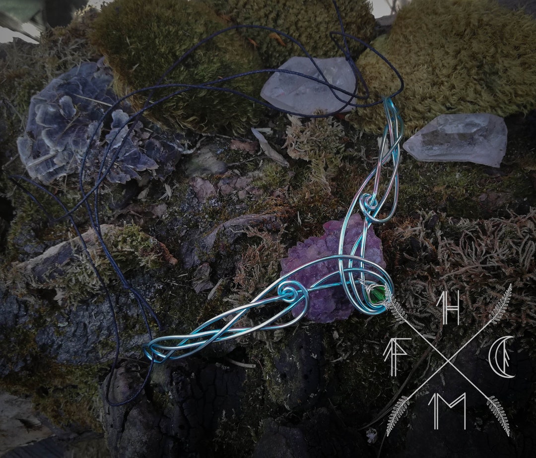 Elvish Crown Elven Blue Aluminium Elven Circlet Elvish - Etsy