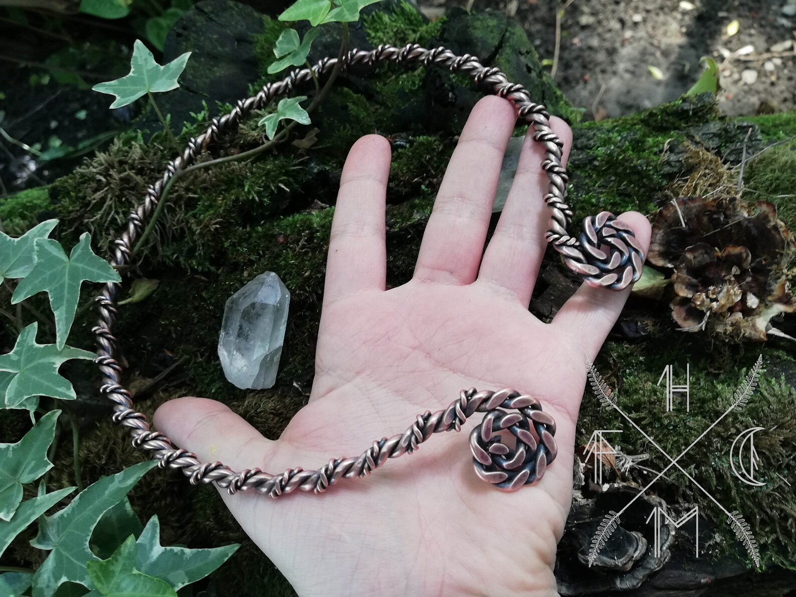 Viking Torc Necklace Medieval Necklace Swirl Torc Celtic | Etsy