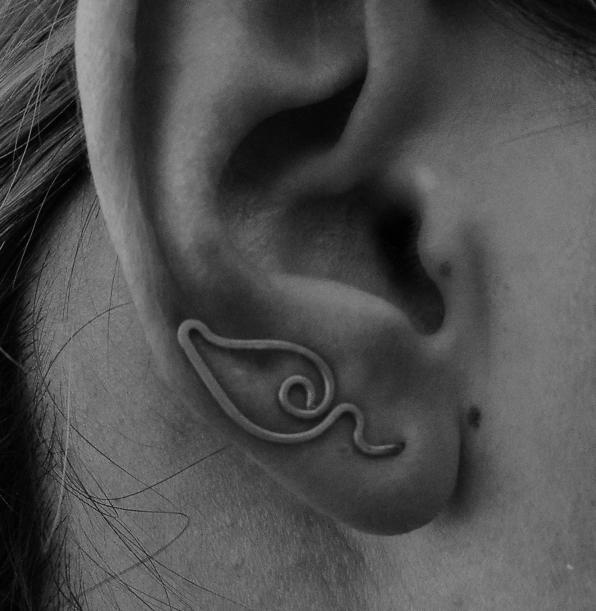 Leaf Earclimber Earring Leaf Ear Climber Elven Leaf Earcuff - Etsy