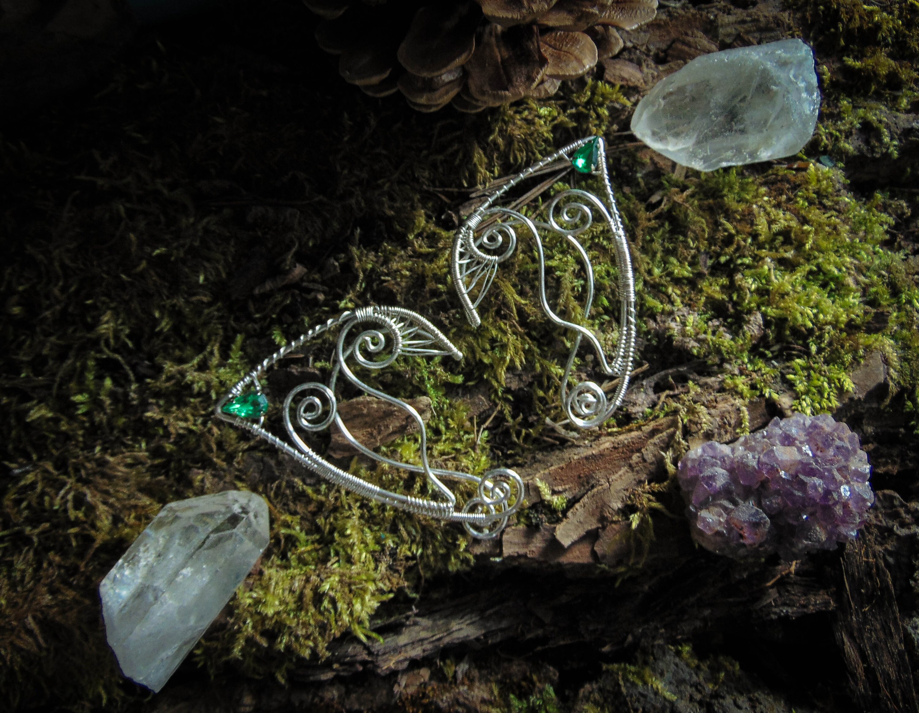 Elf Ears Fantasy Elf Ear Cuffs Elven Ear Earrings Elvish - Etsy