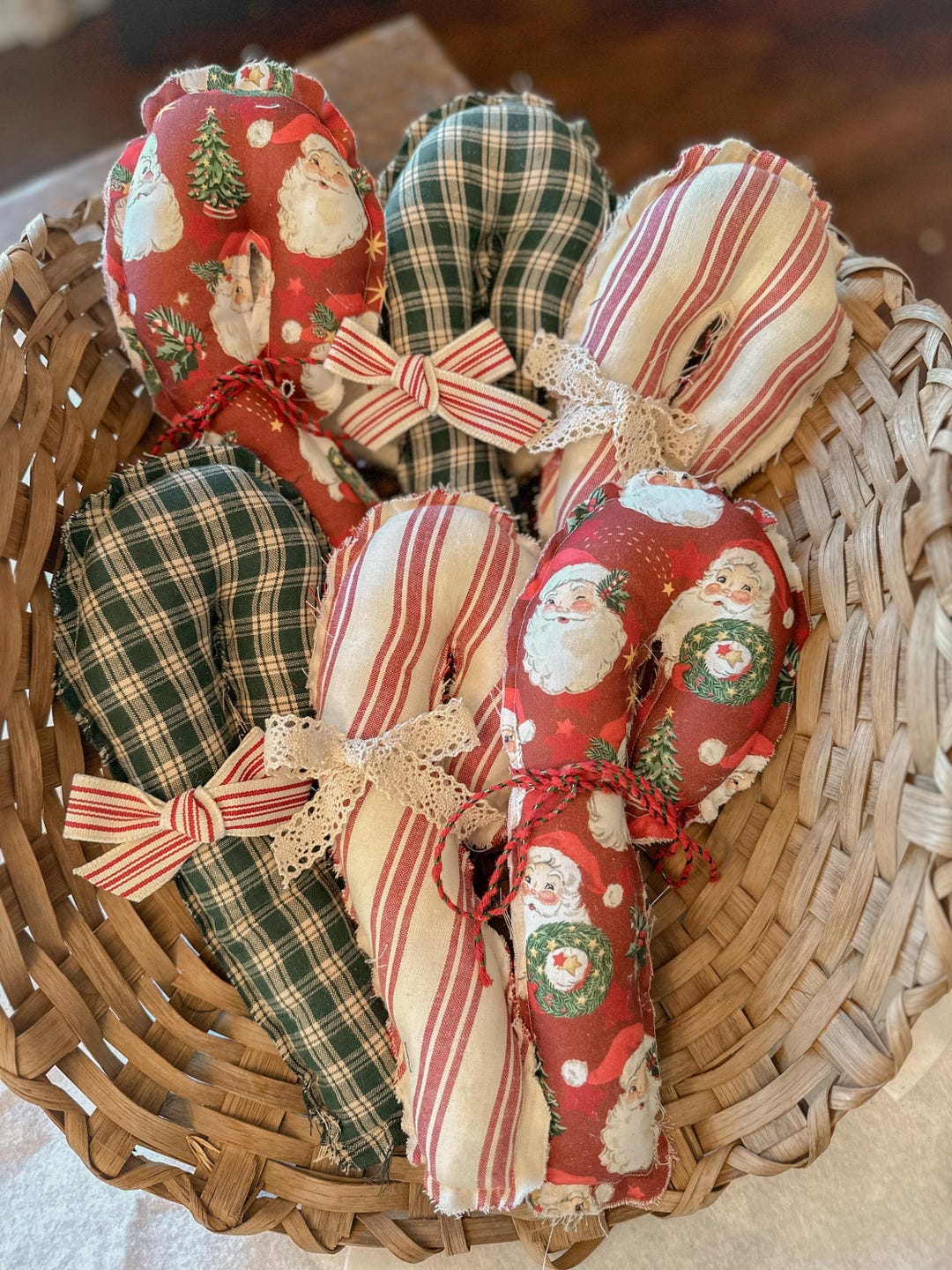 Vintage Style Candy Canes - Etsy
