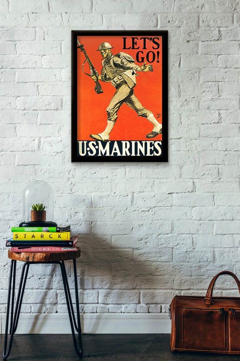 US Marine Corps poster download digital download digital | Etsy