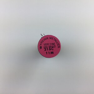 Antique Copper Cord 215C Kreinik Metallics #4 Very Fine Braid 11 Meters ...