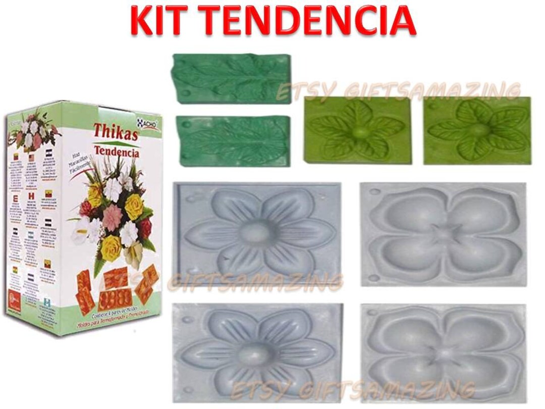 Flower Molds 3D KIT Eva Foam Craft Moldes De Flores Foamy Eva Foam ...