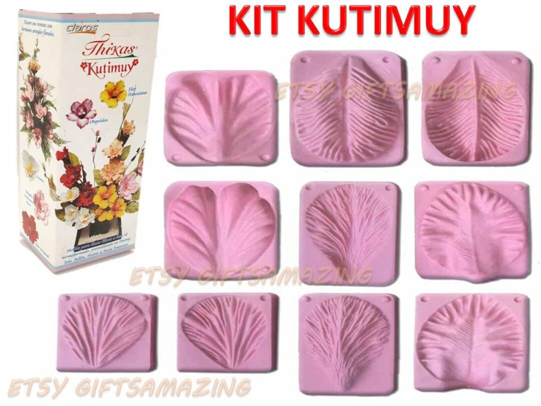 Flower Molds 3D KIT Eva Foam Craft Moldes De Flores Foamy Eva Foam ...