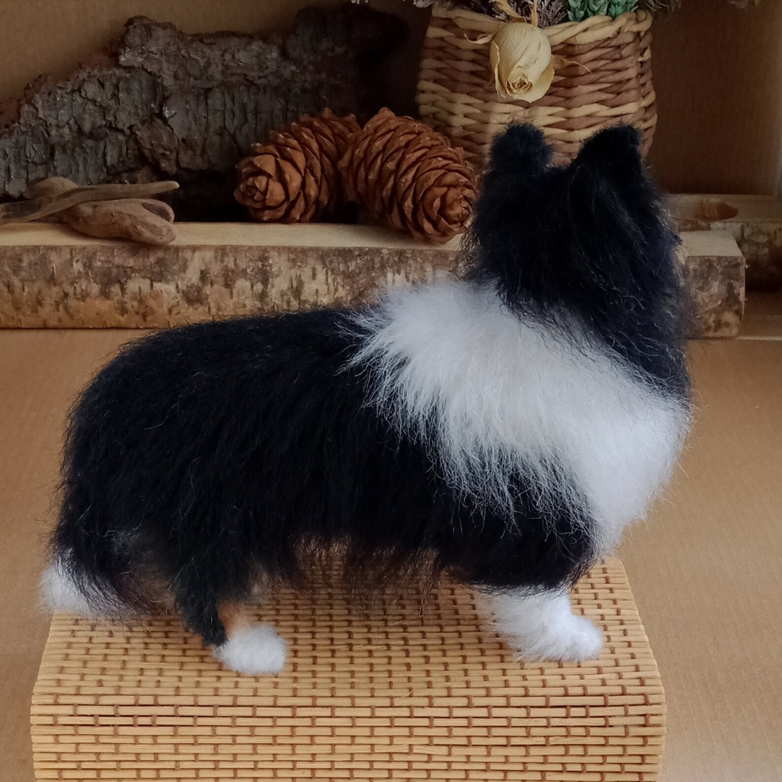 Miniature Custom Shetland Sheepdog Tricolor Sheltie Memorial | Etsy