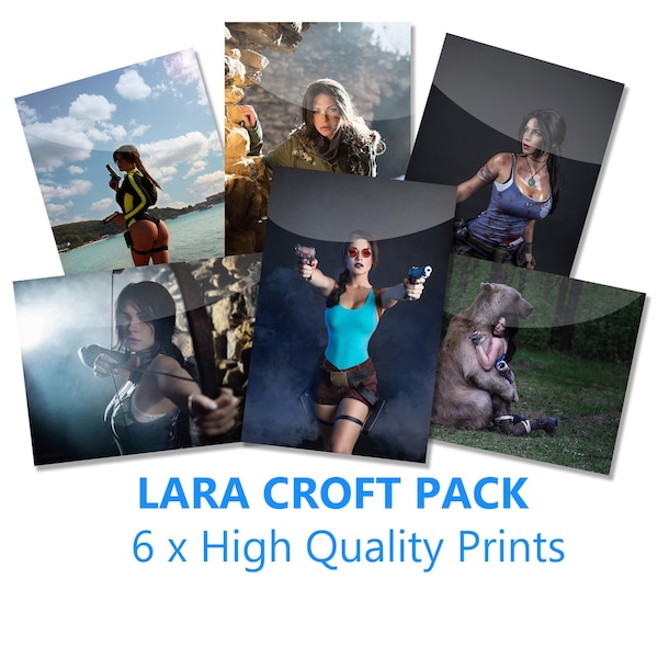 Lara Croft - Etsy