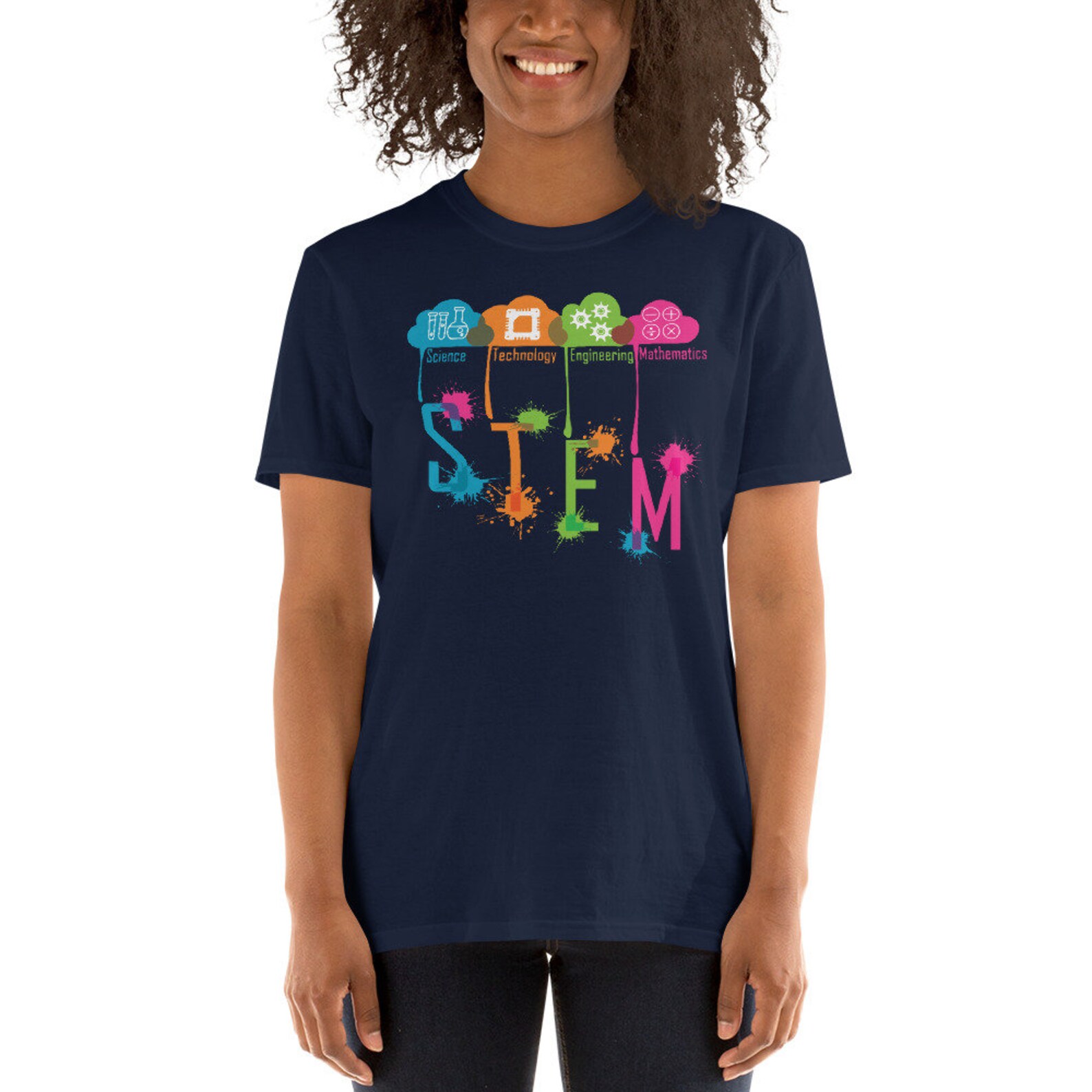 STEM T-shirt for Women: Science Technology Engineering Math Shirt for ...