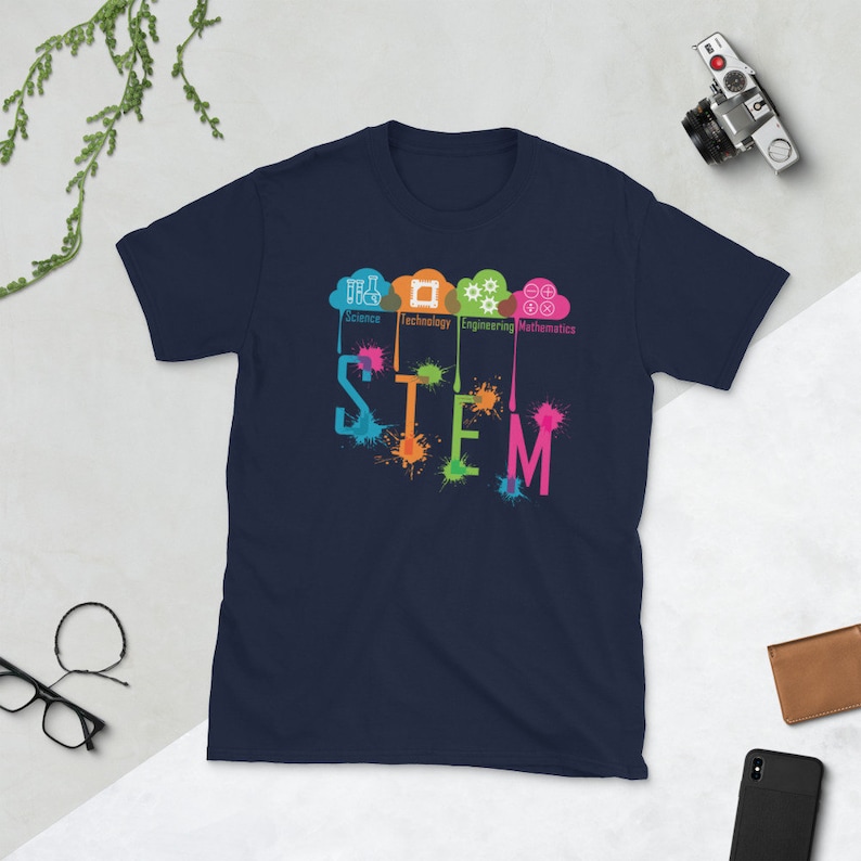 STEM T-shirt for Men: Science Technology Engineering Math T-shirt ...