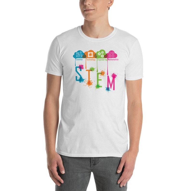 STEM T-shirt for Men: Science Technology Engineering Math T-shirt ...