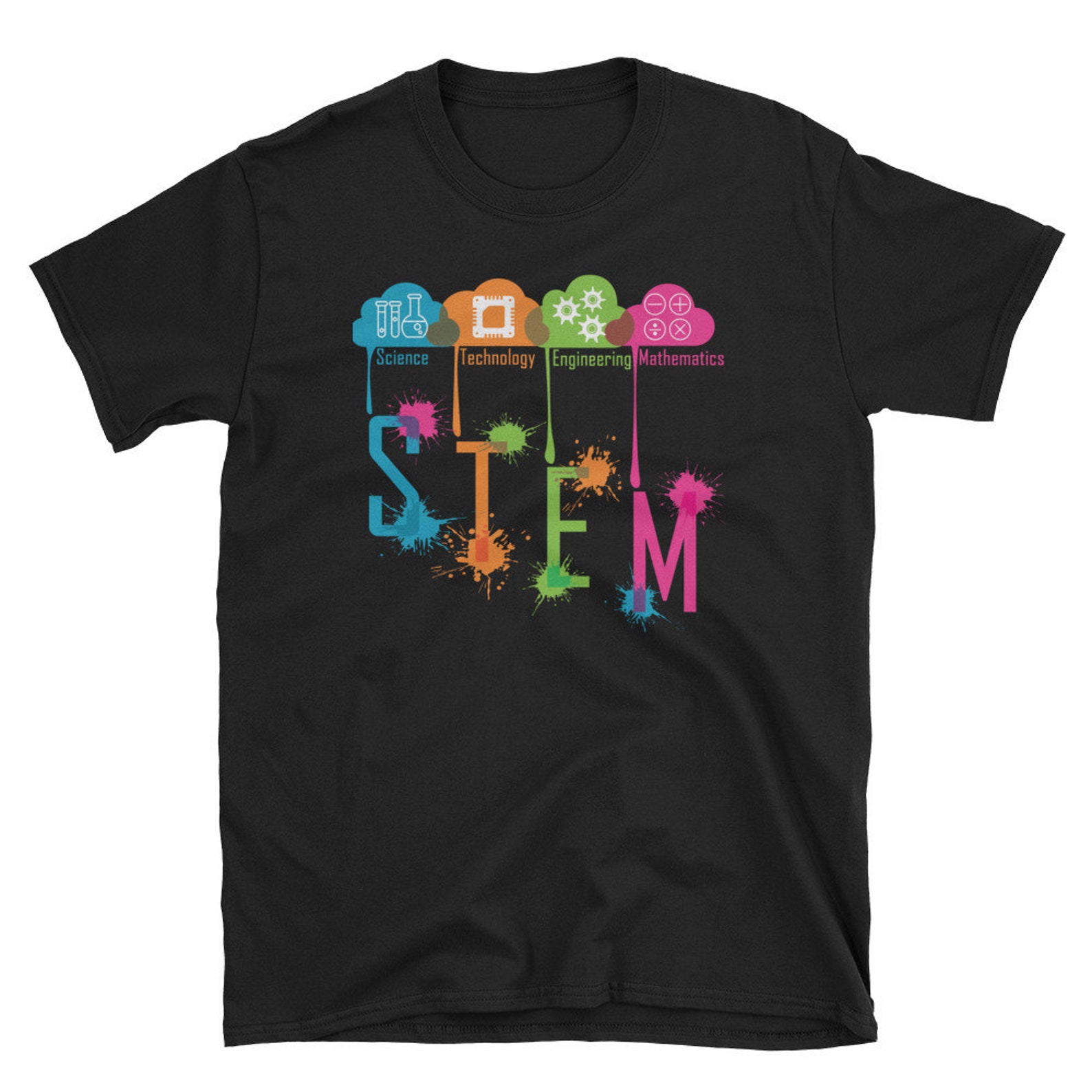 STEM T-shirt for Women: Science Technology Engineering Math Shirt for ...