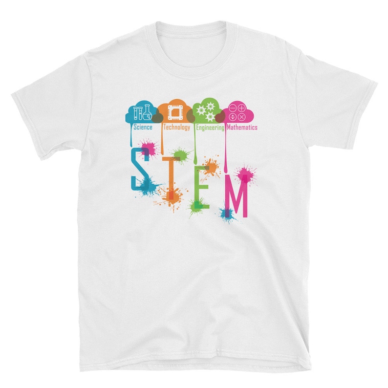 STEM T-shirt for Women: Science Technology Engineering Math Shirt for ...