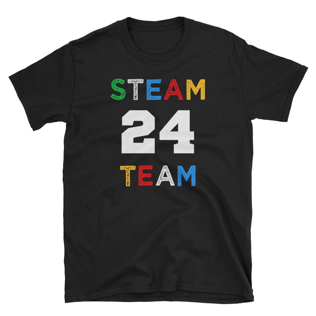 STEAM Team 24 Back to School STEAM Jersey Short-sleeve Unisex T-shirt ...