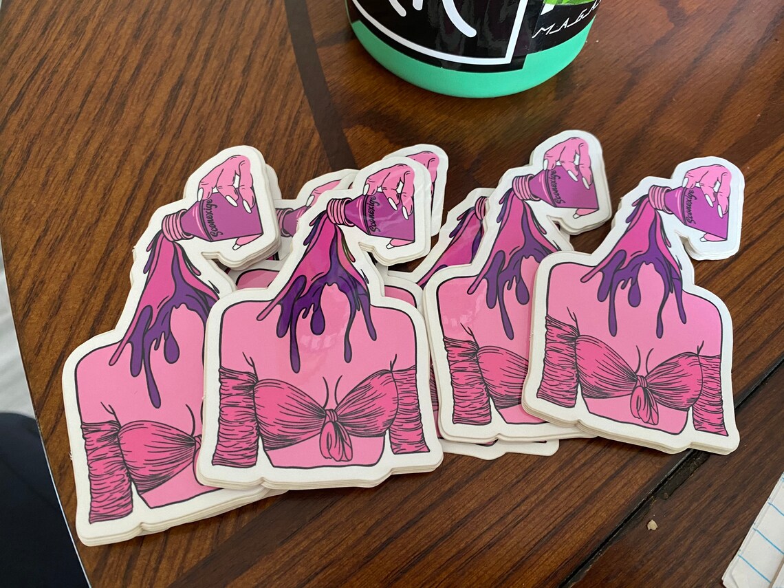 Trippy Drip Sticker - Etsy