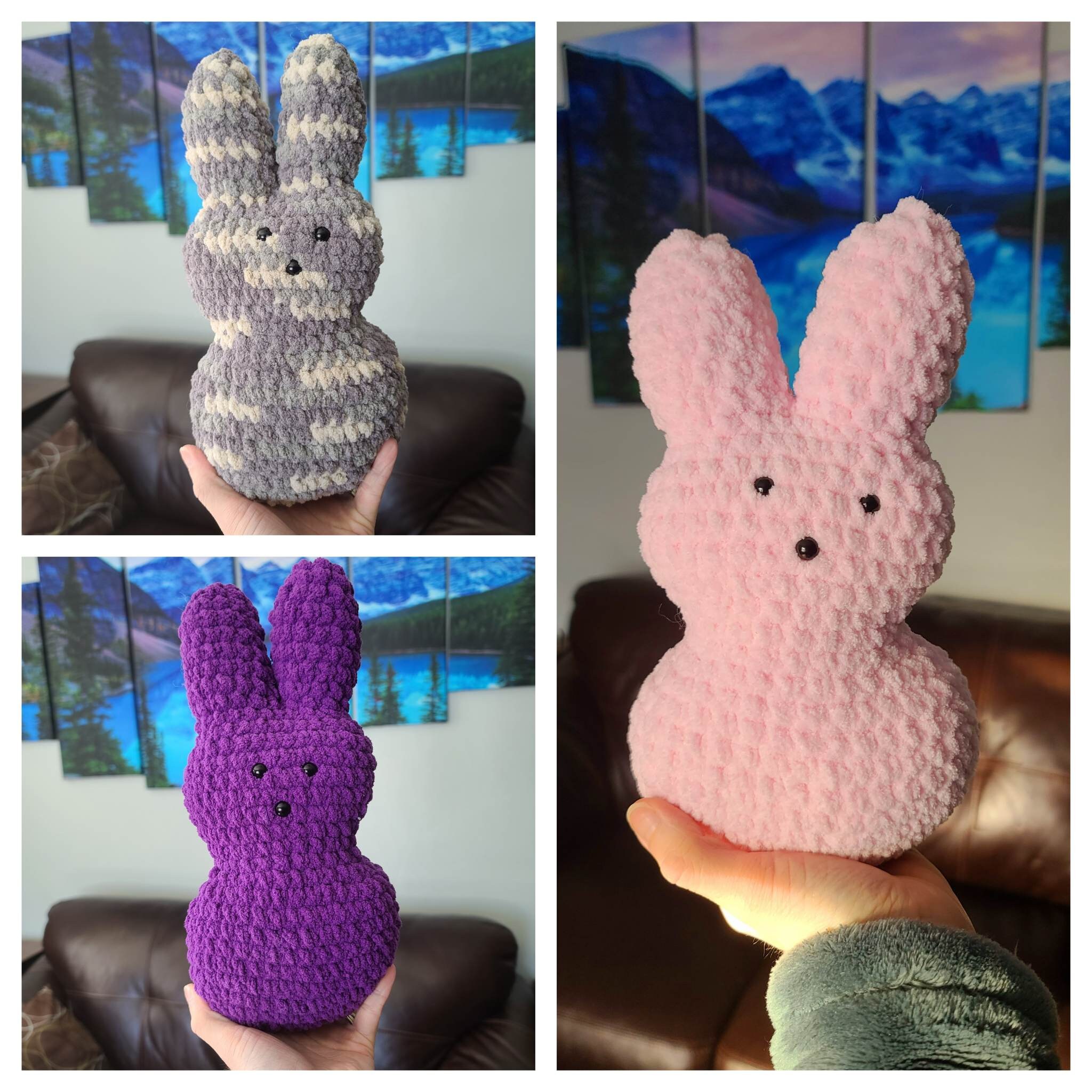 Crochet Big Peep Plushie - Etsy