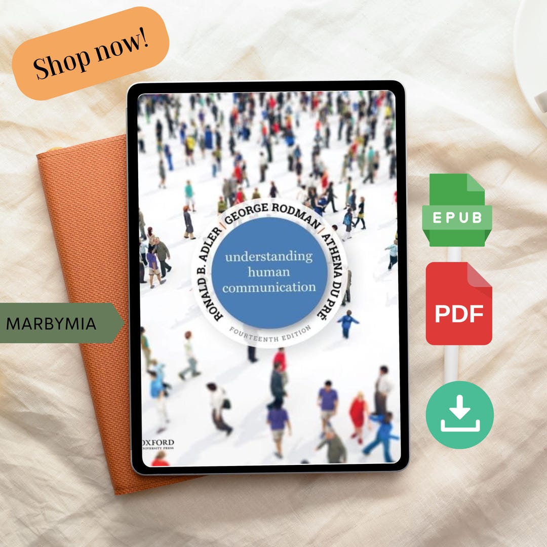 Understanding Human Communication 14th Edition - Etsy