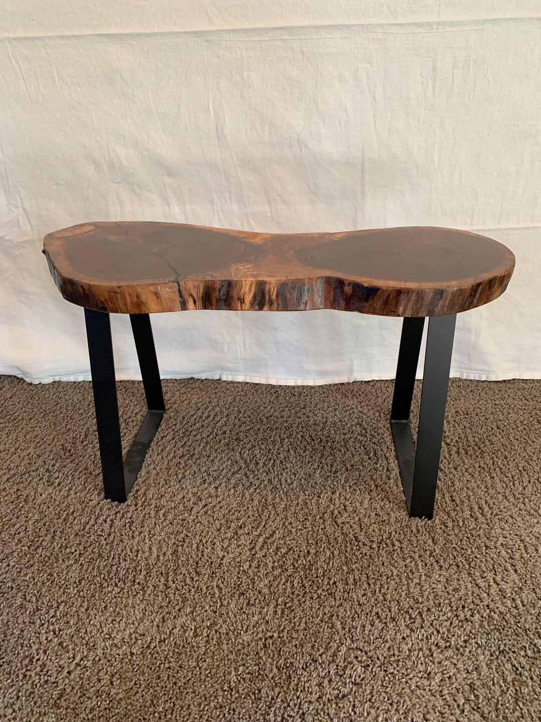 Walnut Live Edge Bench / Table - Etsy