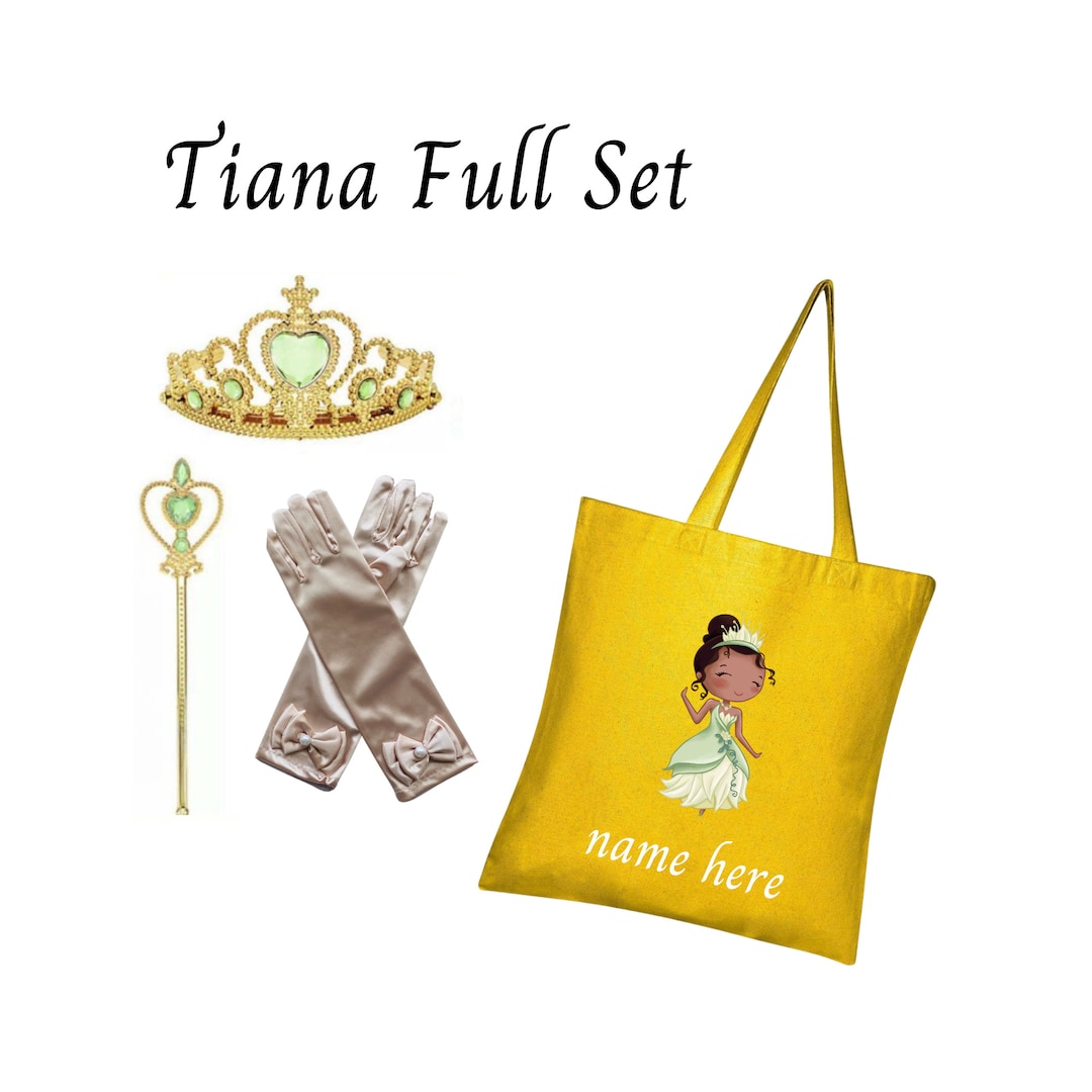 Princess Tiana Inspired Accessories With Personalized Tote Bag ...