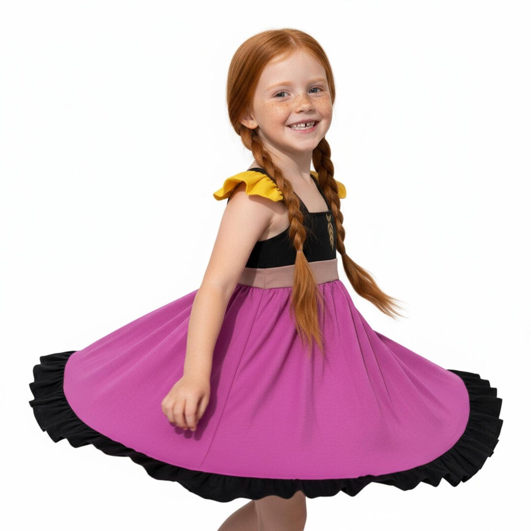 Princess Anna Dress, Anna Frozen Dress, Anna Costume, Frozen 2 Dress ...