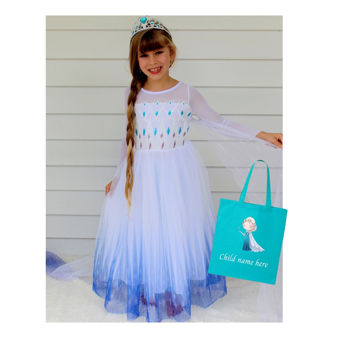 Elsa Frozen 2 Dress PERSONALIZED GIFT SET Frozen Elsa Dress ...