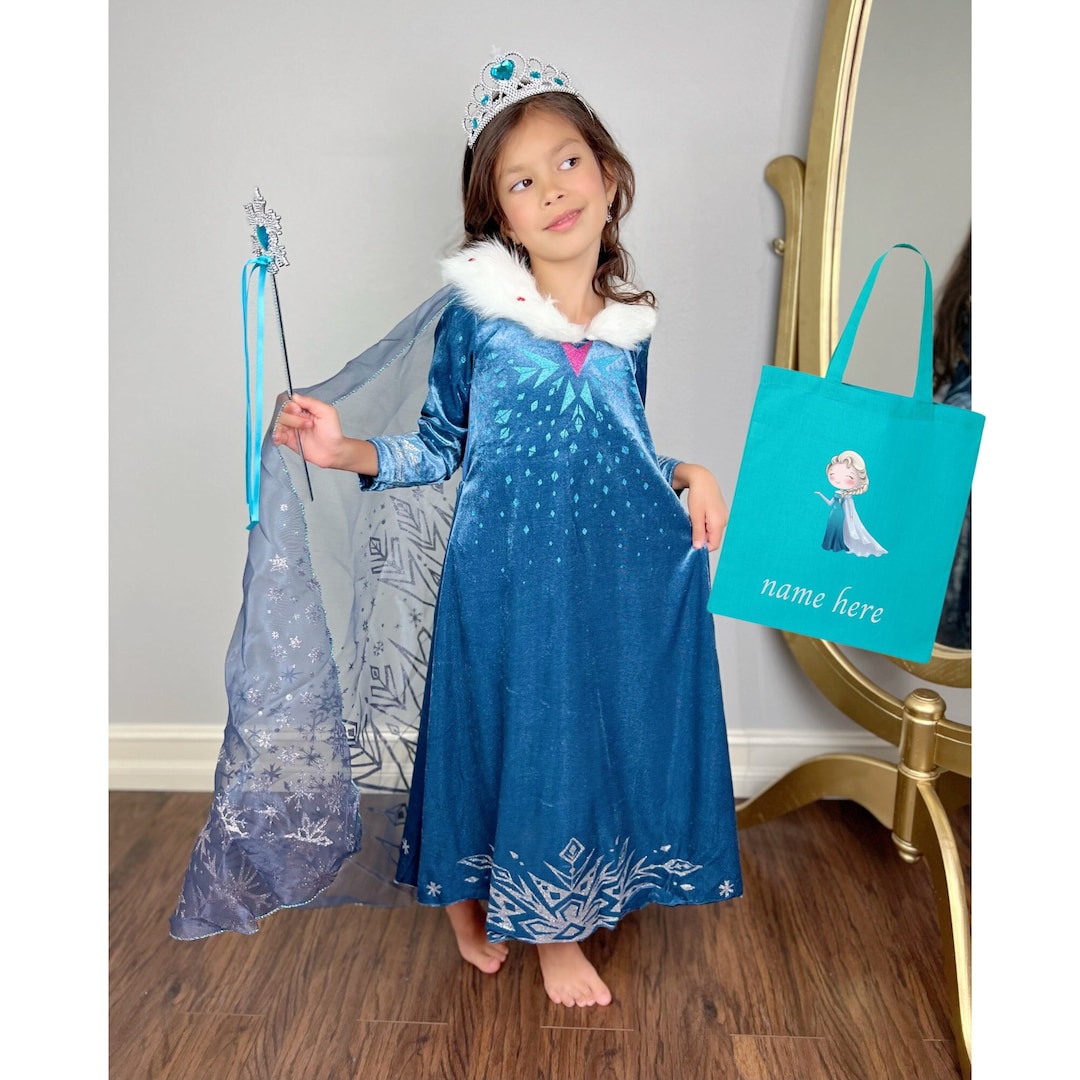 Frozen Elsa Dress, Elsa Costume, Elsa Dress, Olaf Adventure Dress ...