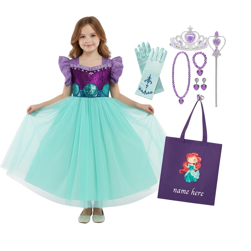 Ariel Costume - Etsy