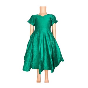 Te Fiti Inspired Dress, Green Earthy Dress, Girls Green Dress - Etsy