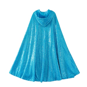 Princess Cloak, Hooded Cape Cloak, Princess Gift Set, Elsa Cloak, Ariel ...