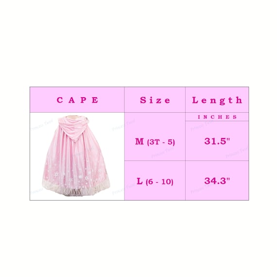 Princess Cloak, Princess Cape, Elsa Cloak, Ariel Cloa… - Gem