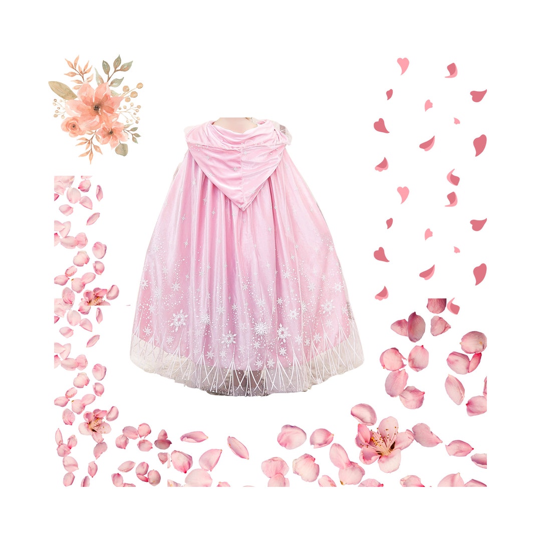 Princess Cloak, Princess Cape, Elsa Cloak, Ariel Cloak, Aurora Cloak ...