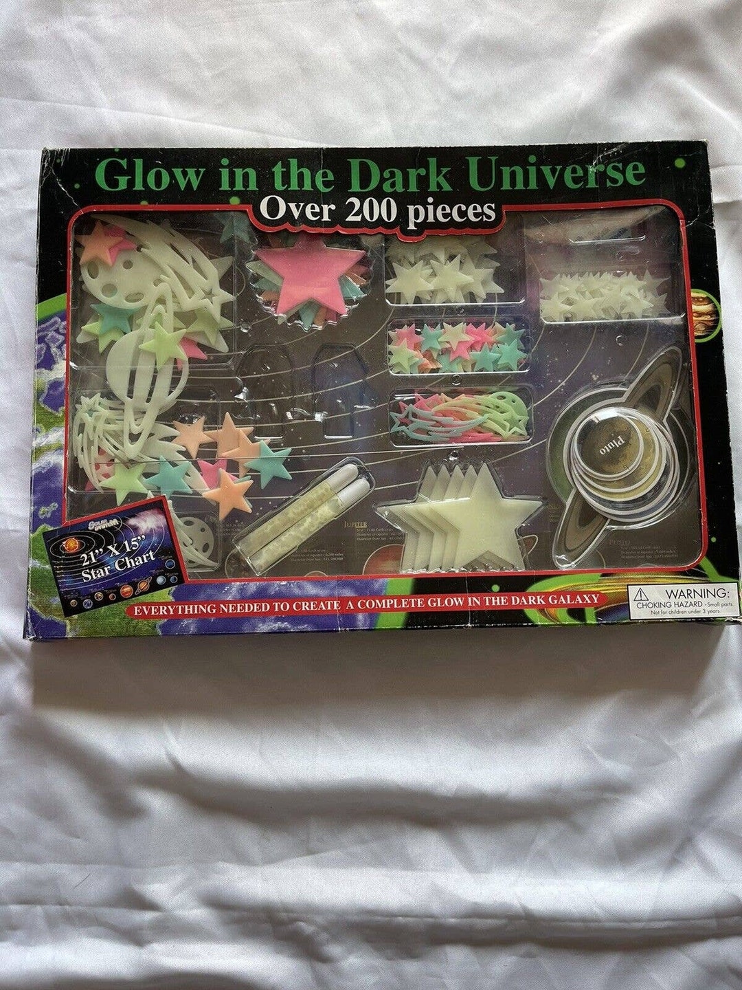 VTG Glow in the Dark 1998 Playspaces Inc Glow in the Dark Star - Etsy