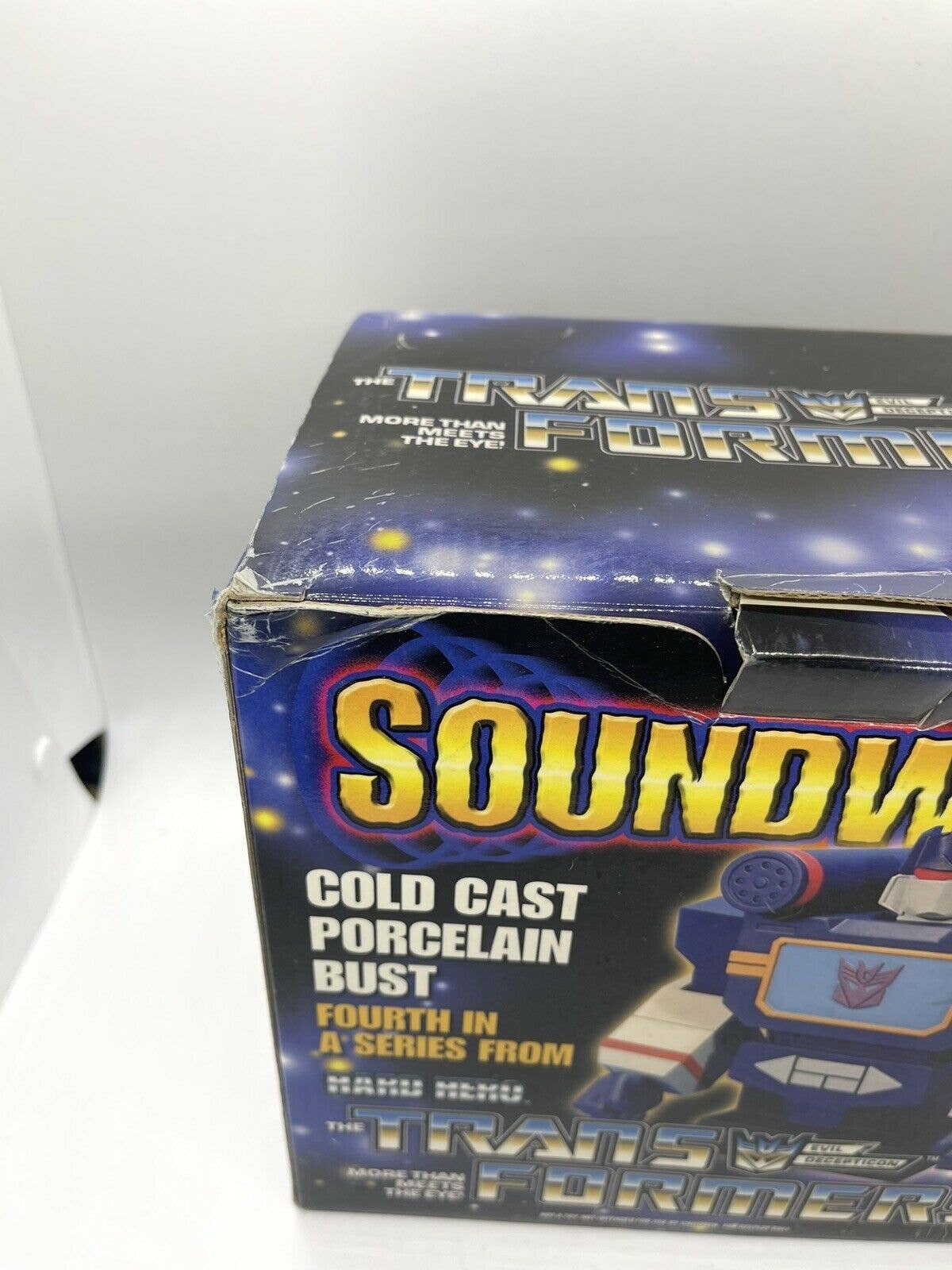 Transformers "soundwave" Cold Cast Porcelain Bust by Hard Hero ...