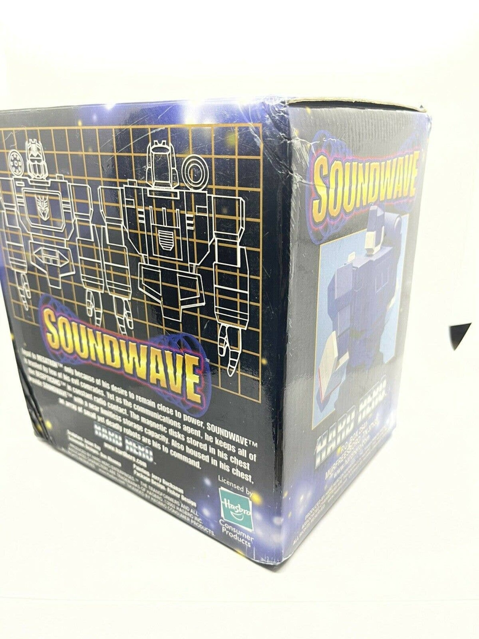 Transformers "soundwave" Cold Cast Porcelain Bust by Hard Hero ...
