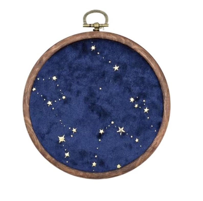 Velvet Circle Pin Board Badge Lapel Wall Mounted Display Board Enamel ...
