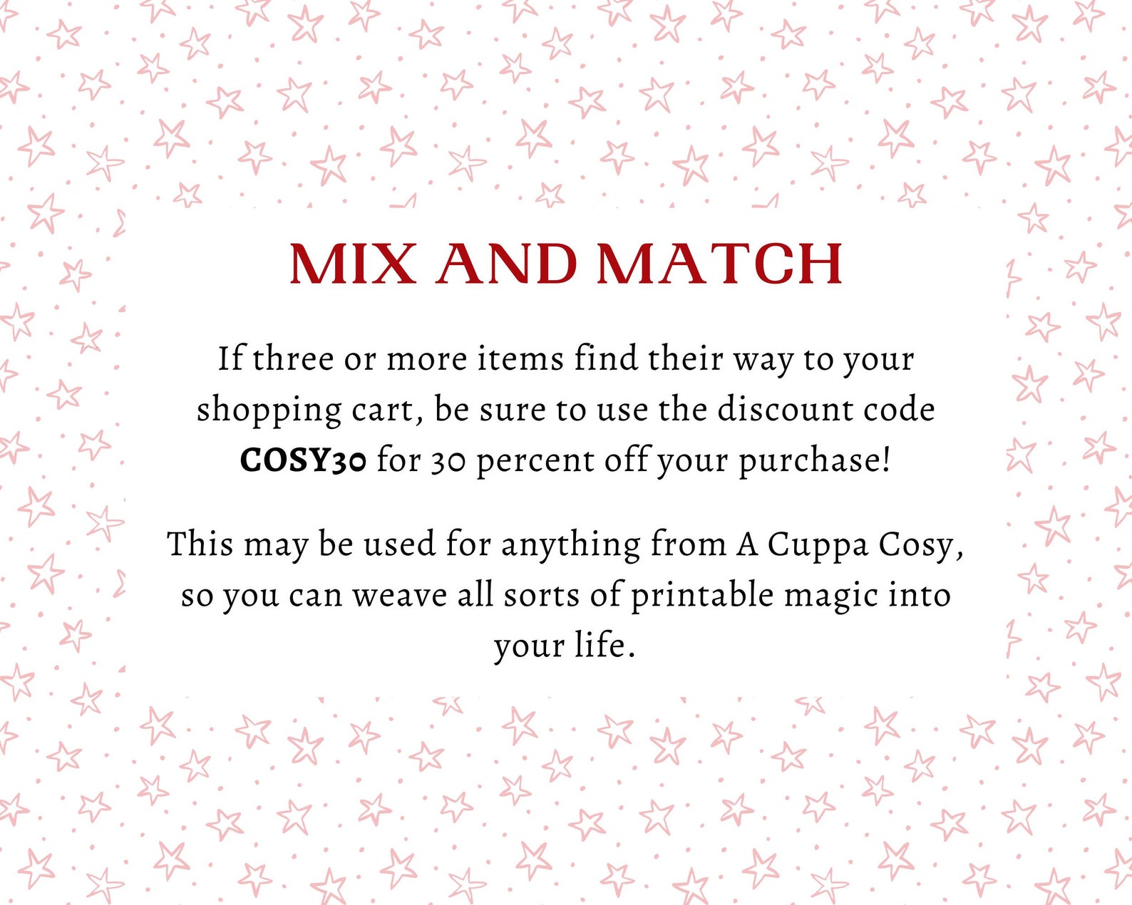 Editable Recipe Pages Letter, A4 Holiday Cooking Star Design Recipe ...