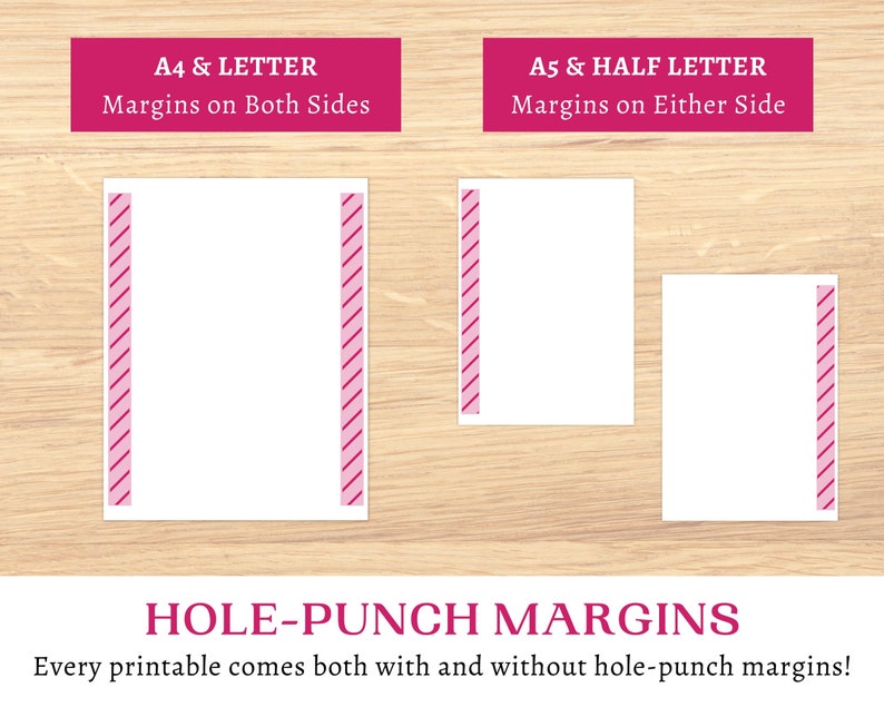 Printable Pink Gingham Note Paper | Blank Pages | Checklist Templates ...