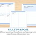 Printable Blue Gingham Note Pages | Checklist Template | DIY Notebook ...