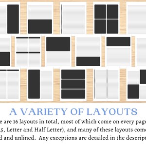 Black Gingham Printable Paper Digital Checklist Template Study Notes ...