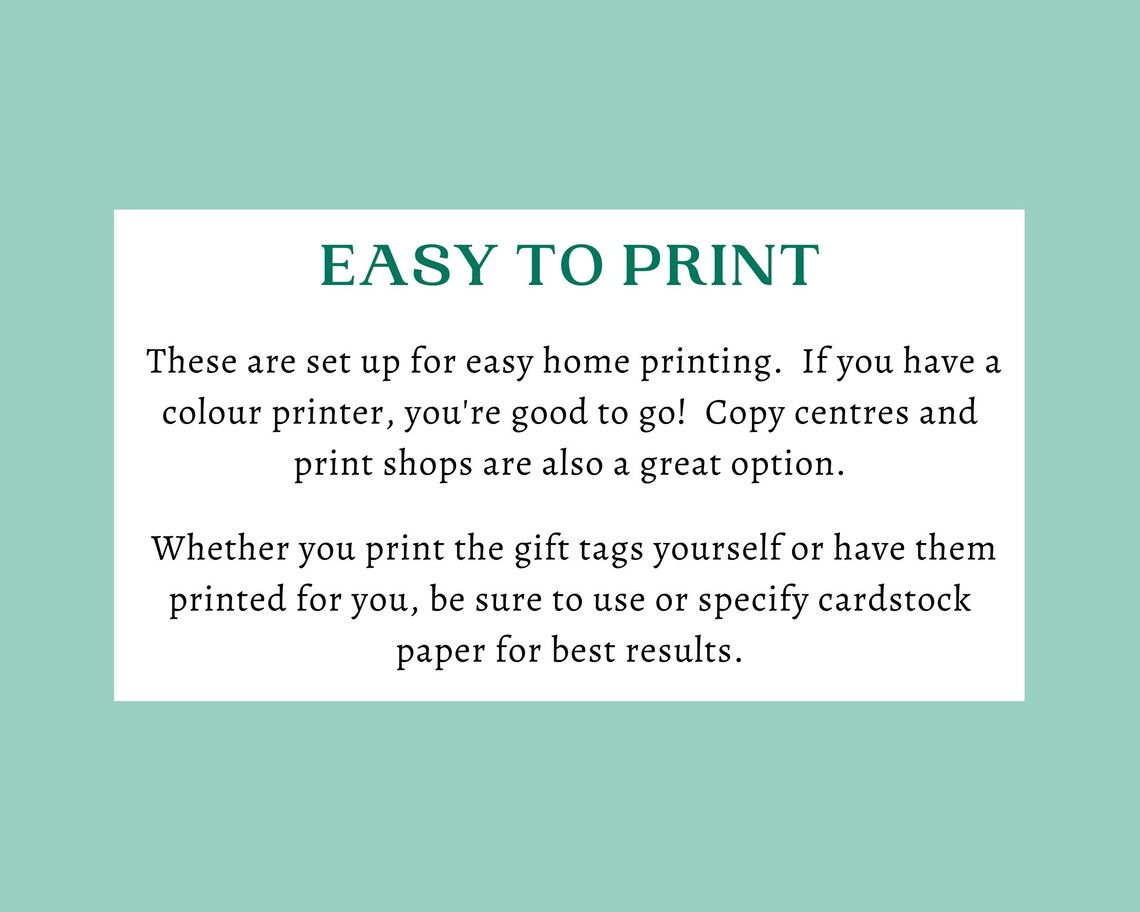 Printable Gift Tags Bundle | Assorted Gift Tags | Editable Gift Labels ...