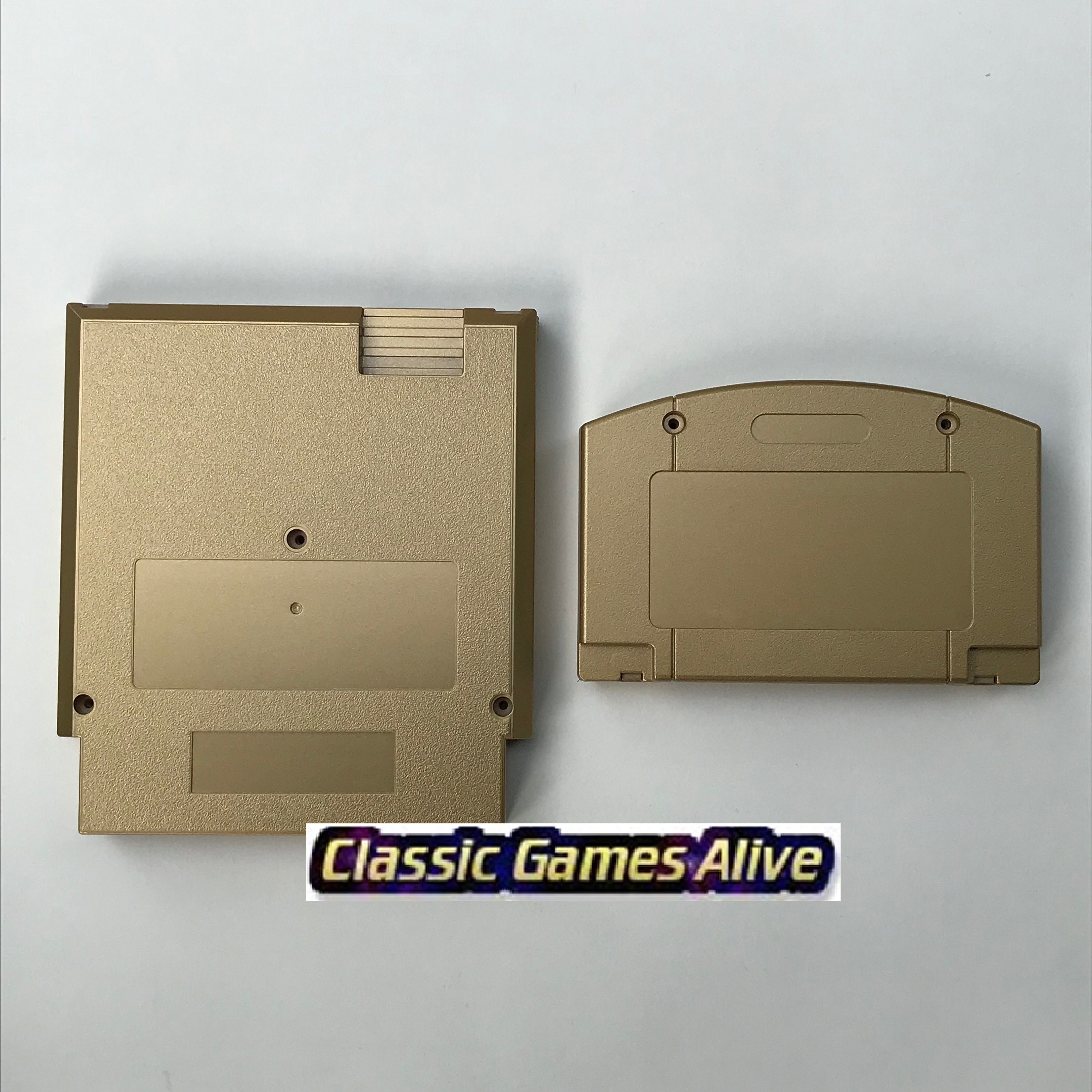 The Legend of Zelda Ocarina of Time GOLD Case Shell for N64 or NES ...