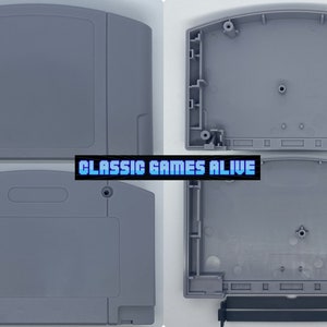 N64 Reproduction Game Case Cartridge Shell- Transparent Clear, Atomic ...