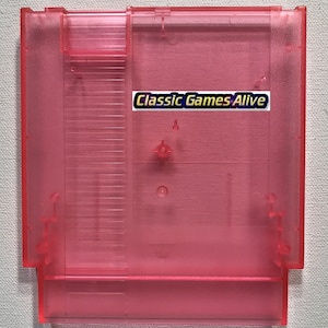 NES Replacement Case Cartridge Shell- Transparent COLORS (9 Colors ...