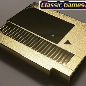 Legend of Zelda Game Case Cartridge - Gold Platinum (metal Plating) NES ...