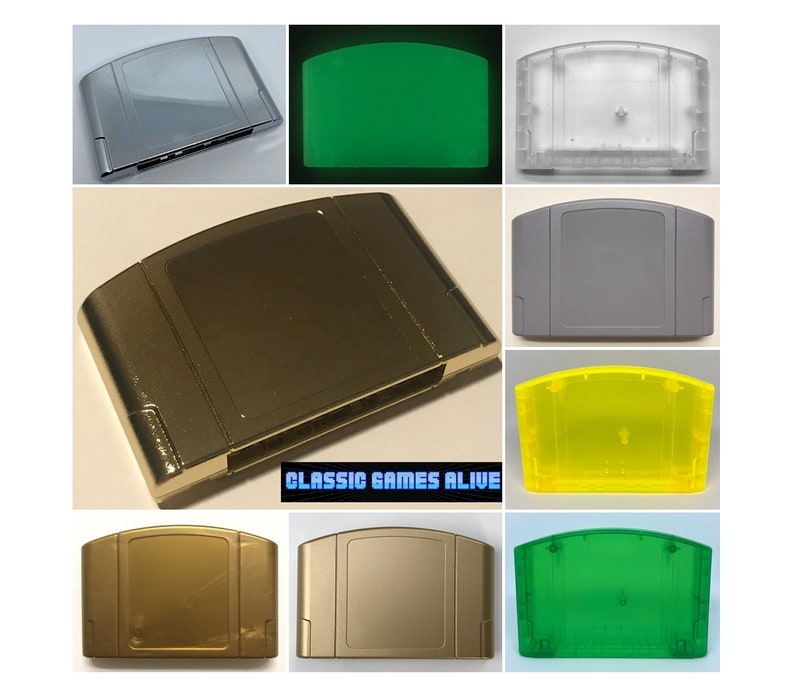 N64 Replacement Case Cartridge Shell Zelda Gold legend of - Etsy