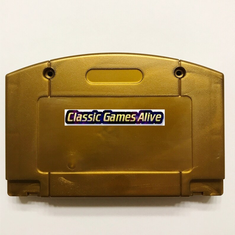 Zelda Gold Color Replacement Case Cartridge Shell for N64/ - Etsy