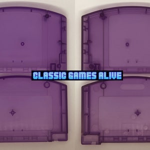 N64 Reproduction Game Case Cartridge Shell- Transparent Clear, Atomic ...