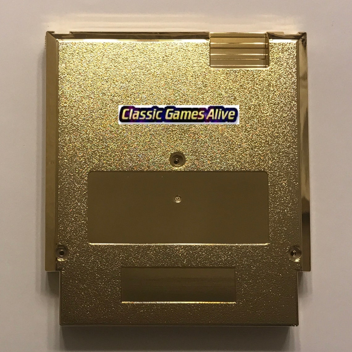 Legend of Zelda Game Case Cartridge Gold Platinum Metal | Etsy