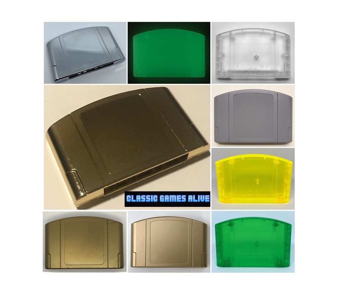 N64 Replacement Case Cartridge Shell Zelda Gold legend of - Etsy