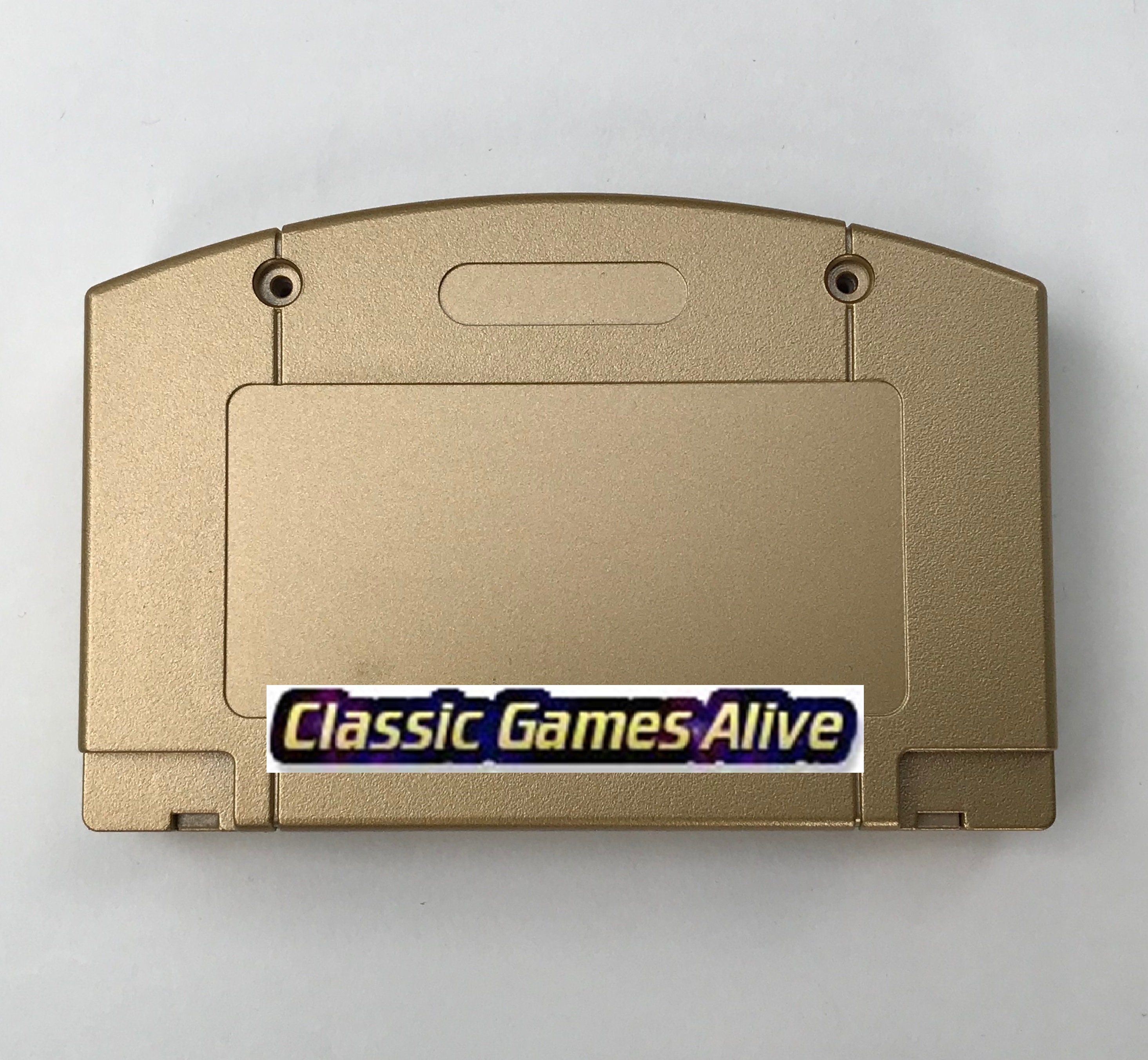 The Legend of Zelda Ocarina of Time GOLD Case Shell for N64 or | Etsy