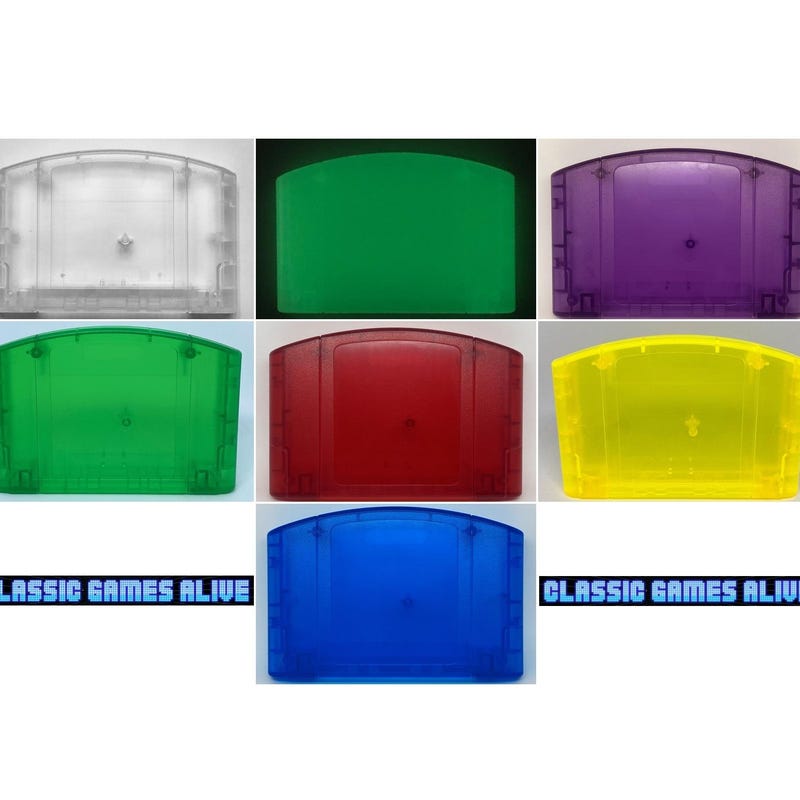 N64 Clear Case - Etsy